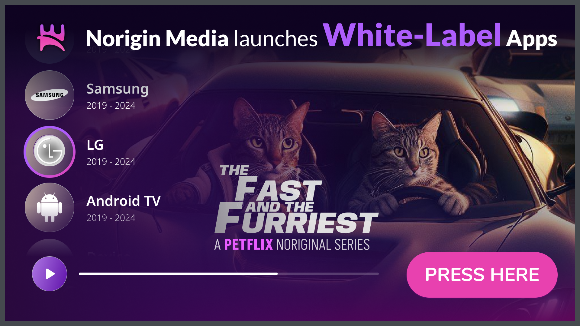 Norigin Media launches CTV White-label FAST apps | Advanced Television