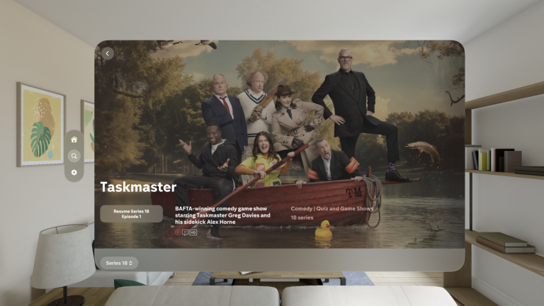 Channel 4 app on Apple Vision Pro | Advanced Television