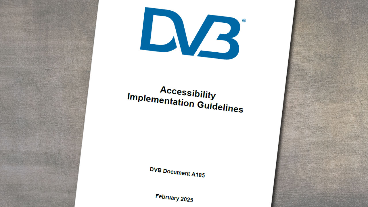 DVB publishes accessibility implementation guidelines for DVB-I ...