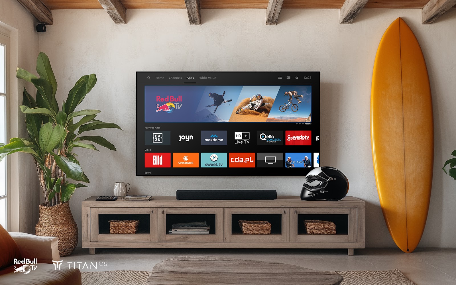 Titan OS adds Red Bull TV FAST Channel | Advanced Television