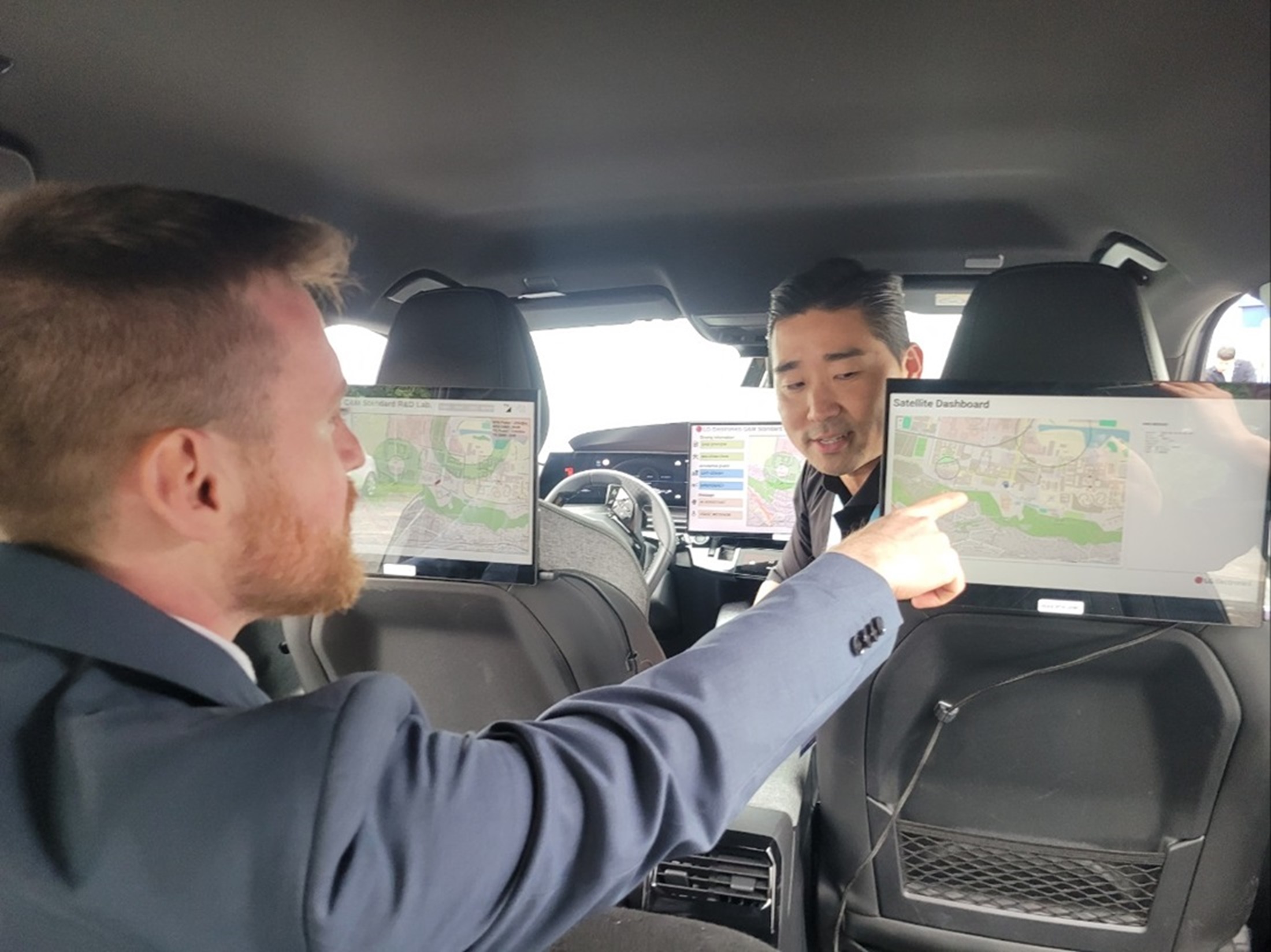 LG showcases satellite-based connected car solution | Advanced Television