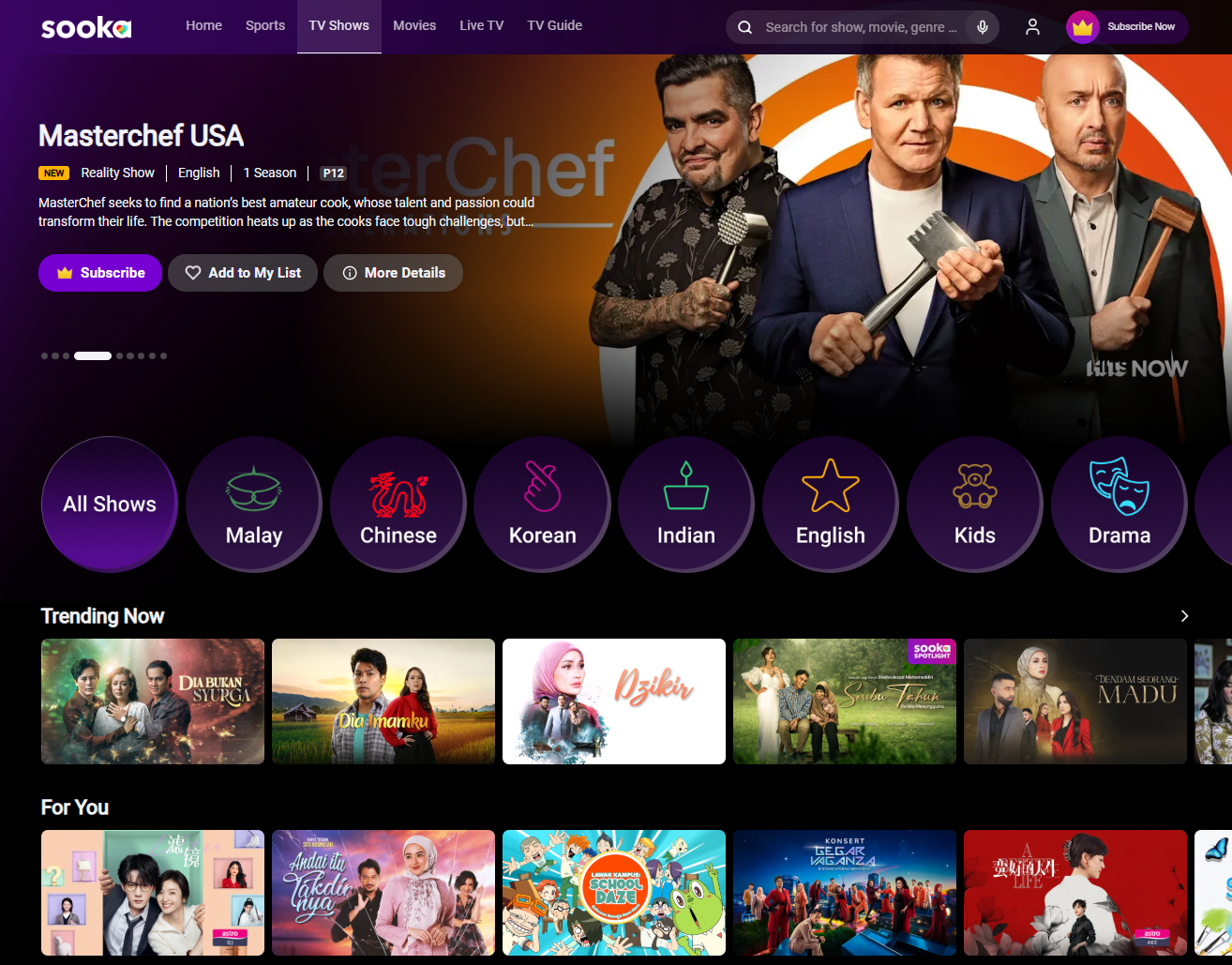 Astro selects ThinkAnalytics for sooka | Advanced Television