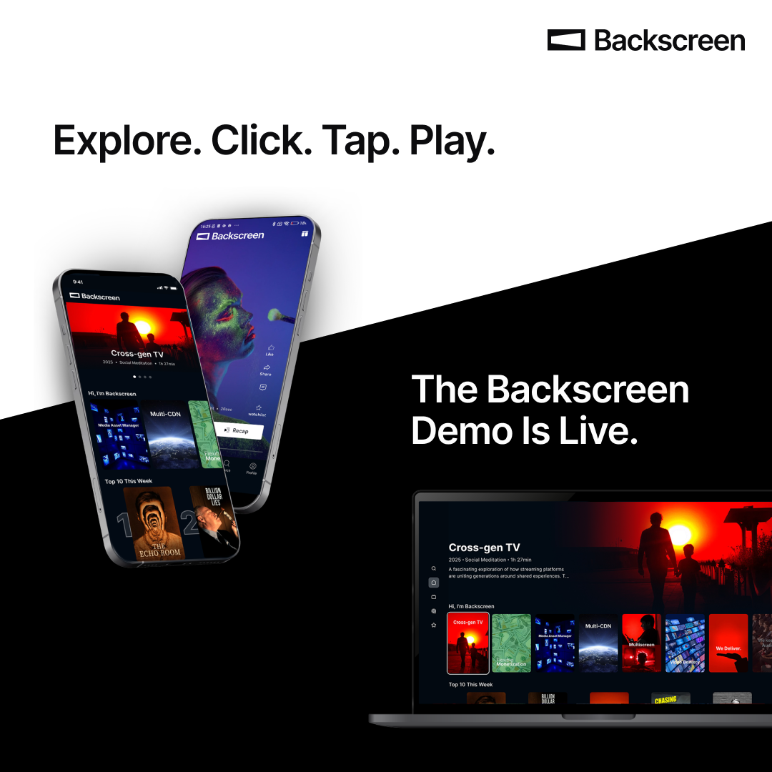 Backscreen launches new Demo experience | Advanced Television